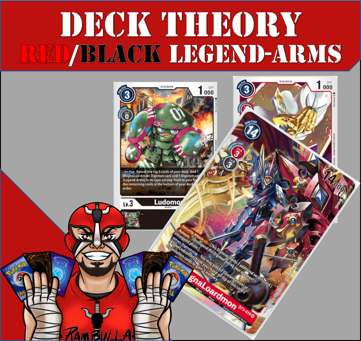 Deck Theory: RED/Black Legend-Arms Deck Profile (Digimon TCG)